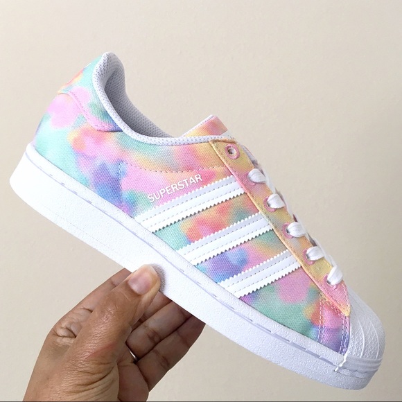 adidas | Shoes | Rare Adidas Superstar Tie Dye Easter | Poshmark